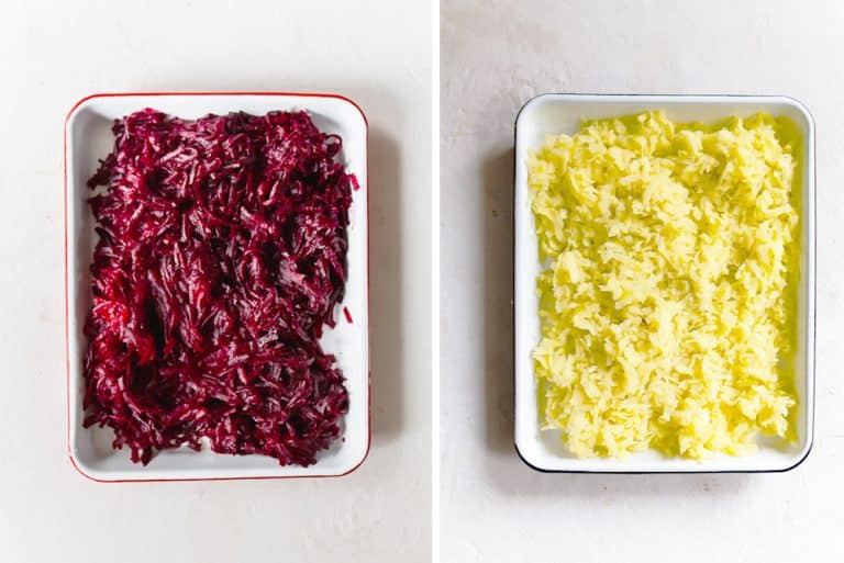 Traditional Shuba Salad (Herring Under a Fur Coat) - Lena's Kitchen