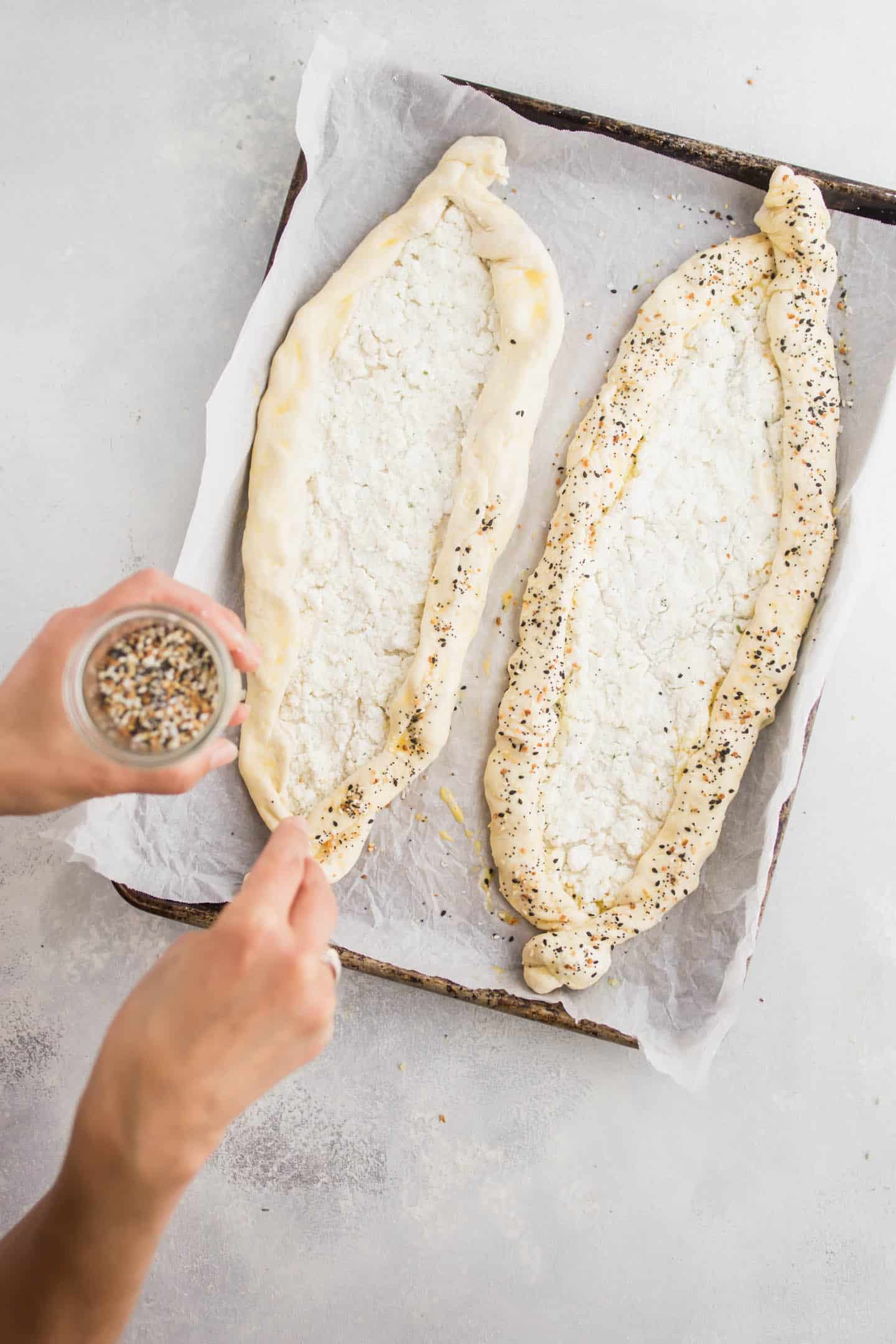 Khachapuri (Georgian Cheese Bread) - Lena's Kitchen