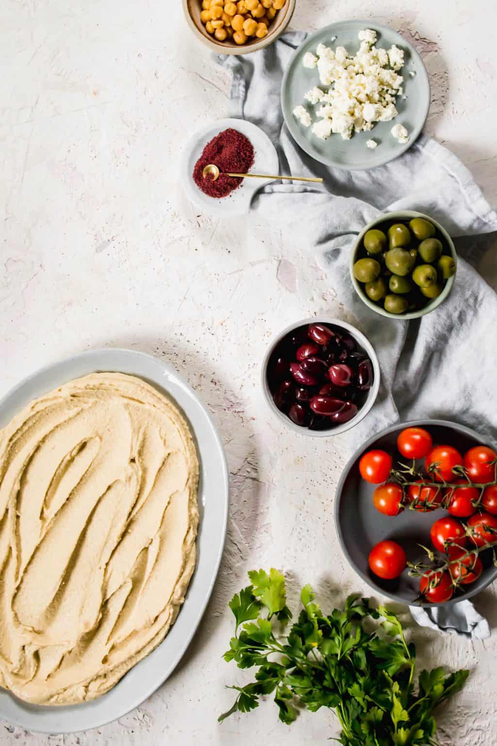 Loaded Hummus - Lena's Kitchen