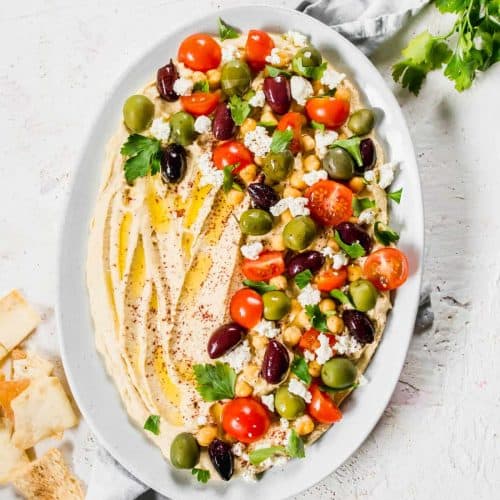Loaded Hummus - Lena's Kitchen