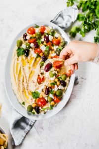 Loaded Hummus - Lena's Kitchen