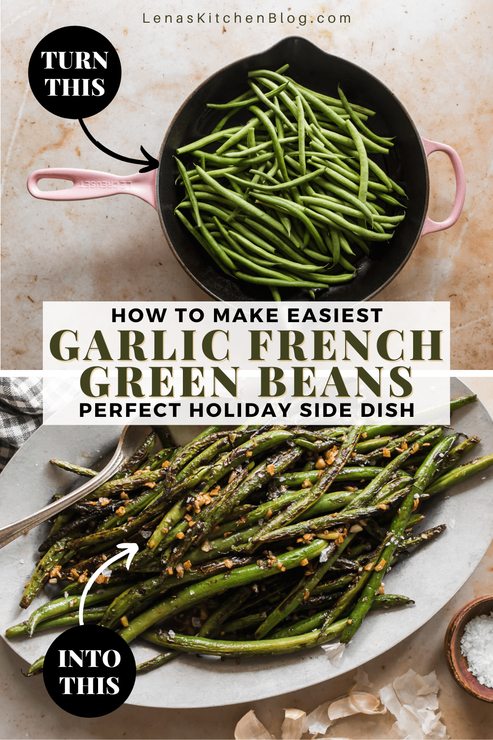 French Style Green Beans (Haricots Verts) - Lena's Kitchen