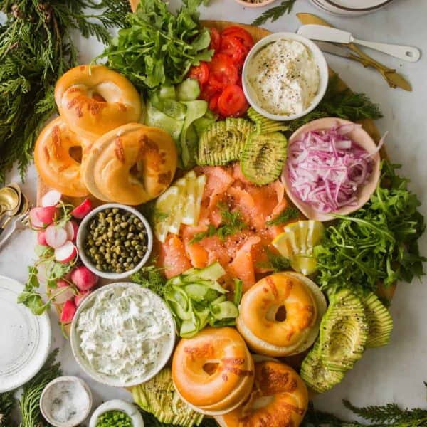 How To Create A Lox And Bagel Brunch Board - Lena's Kitchen