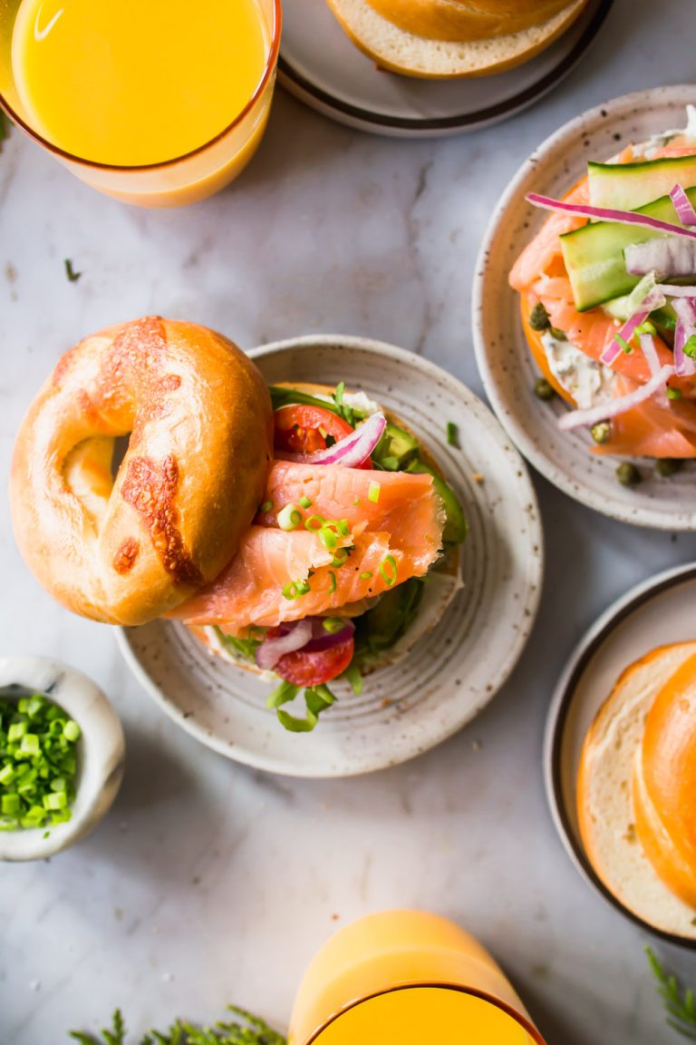How To Create A Lox And Bagel Brunch Board - Lena's Kitchen