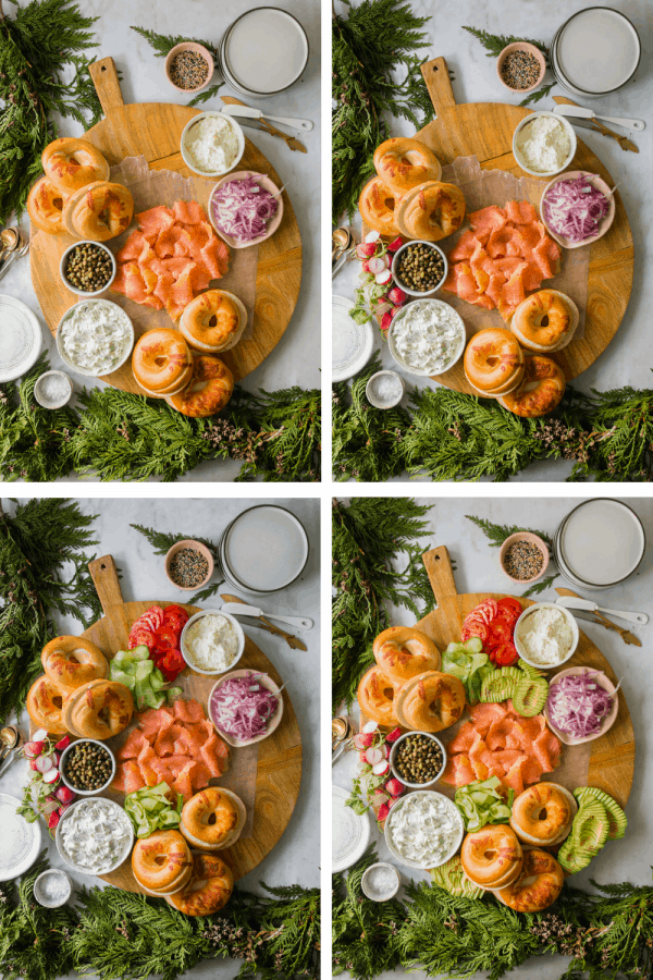 How To Create A Lox And Bagel Brunch Board - Lena's Kitchen