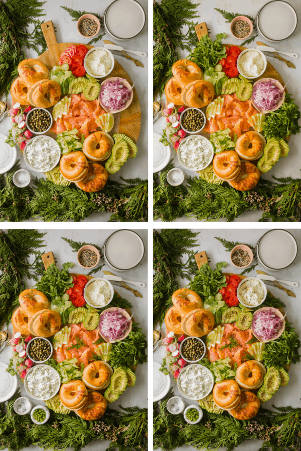 How To Create A Lox And Bagel Brunch Board - Lena's Kitchen