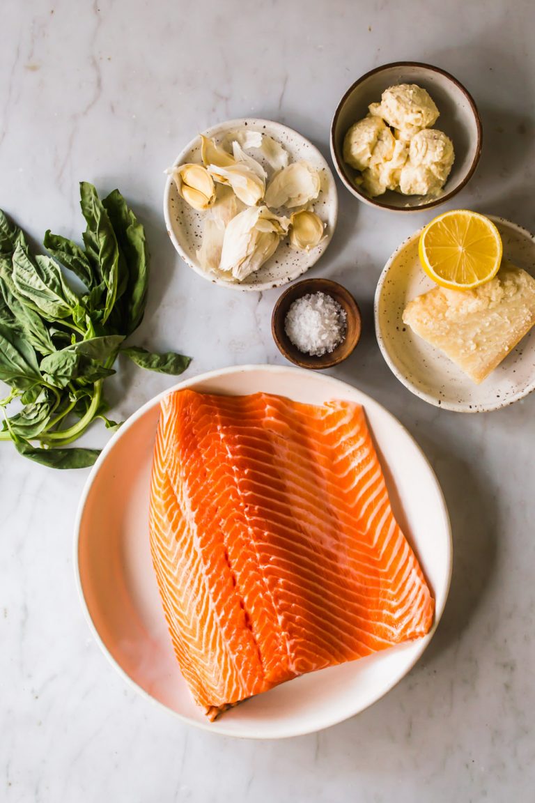 Keto Baked Salmon With Parmesan Herb Crust - Lena's Kitchen