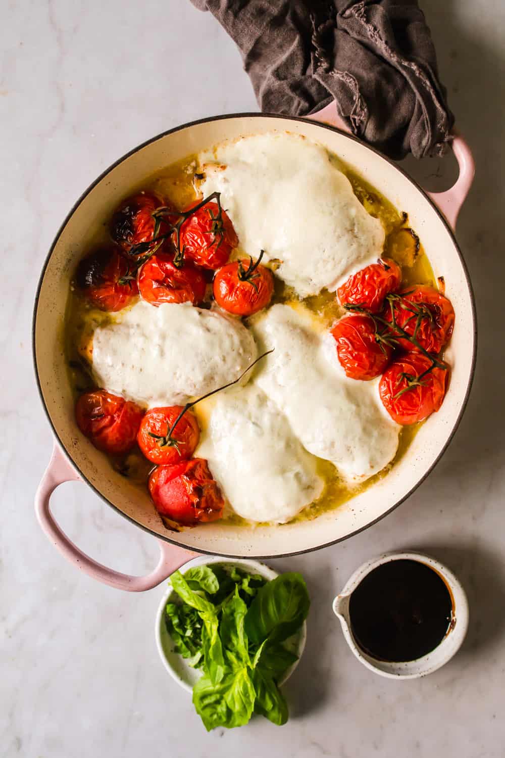 Low Carb Caprese Chicken Bake Keto Lena S Kitchen
