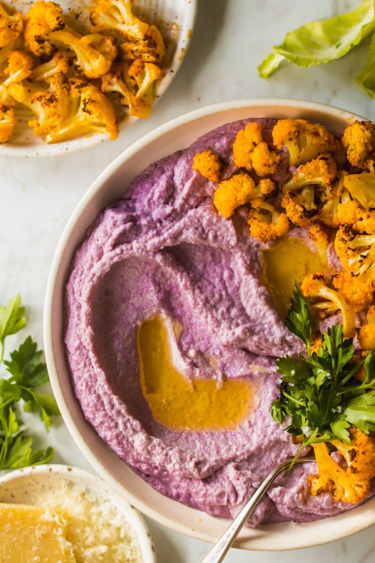 Purple Cauliflower Mash - Lena's Kitchen