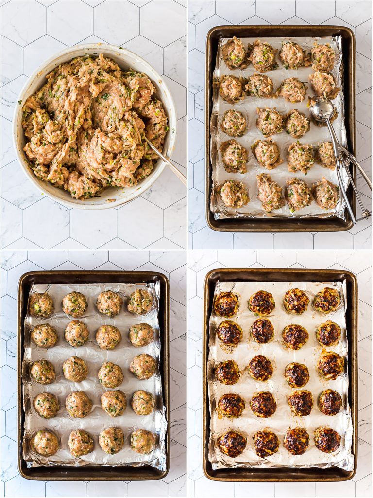 Chicken Meatball Banh Mi - Lena's Kitchen