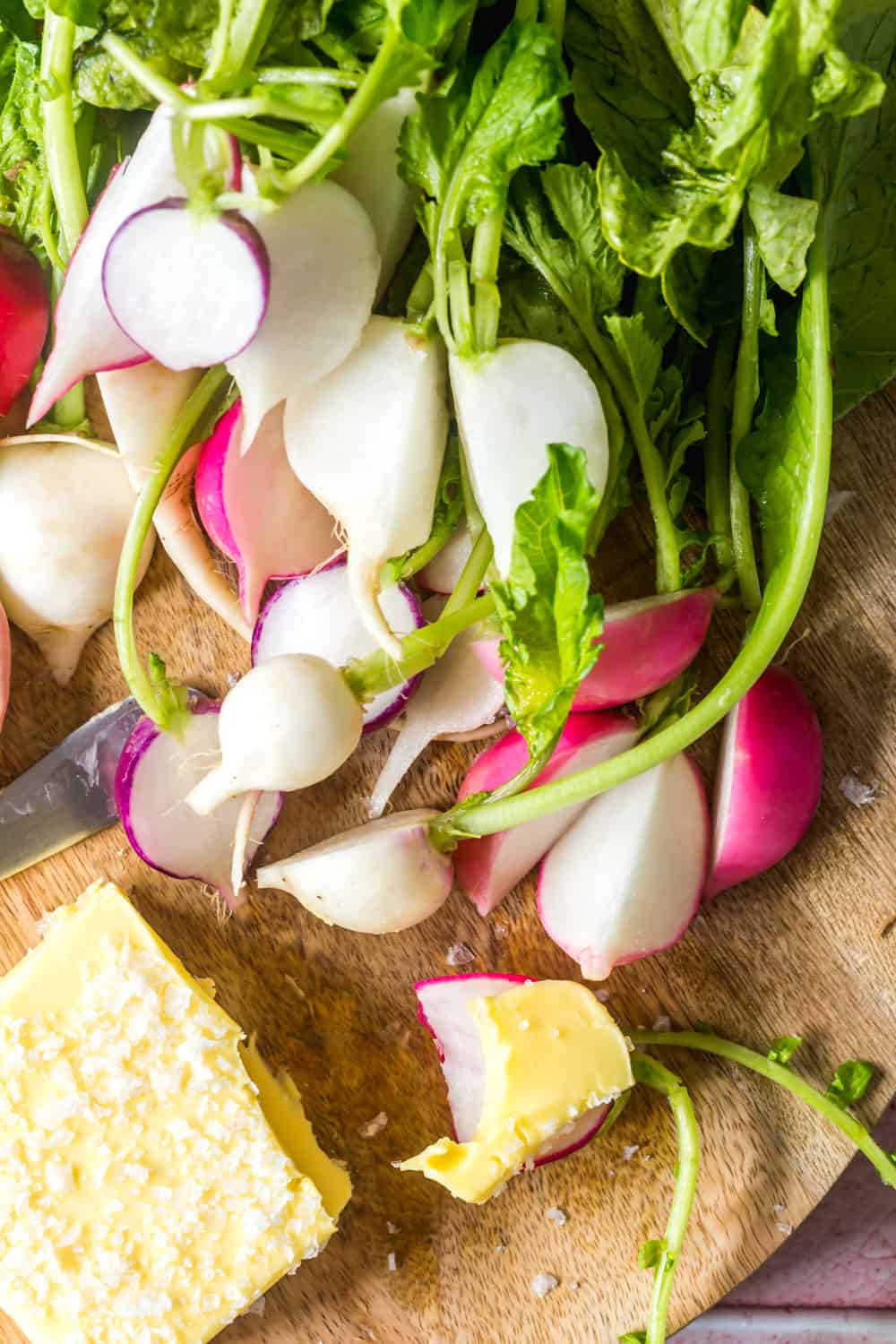 Radishes with Butter and Salt - Lena's Kitchen