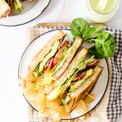 B.L.A.T. Sandwich (Bacon, Lettuce, Avocado, and Tomato) - Lena's Kitchen