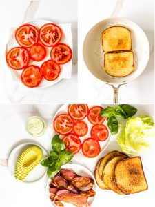 B.L.A.T. Sandwich (Bacon, Lettuce, Avocado, and Tomato) - Lena's Kitchen