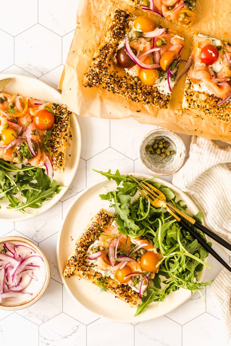 Smoked Salmon Tart - Lena's Kitchen