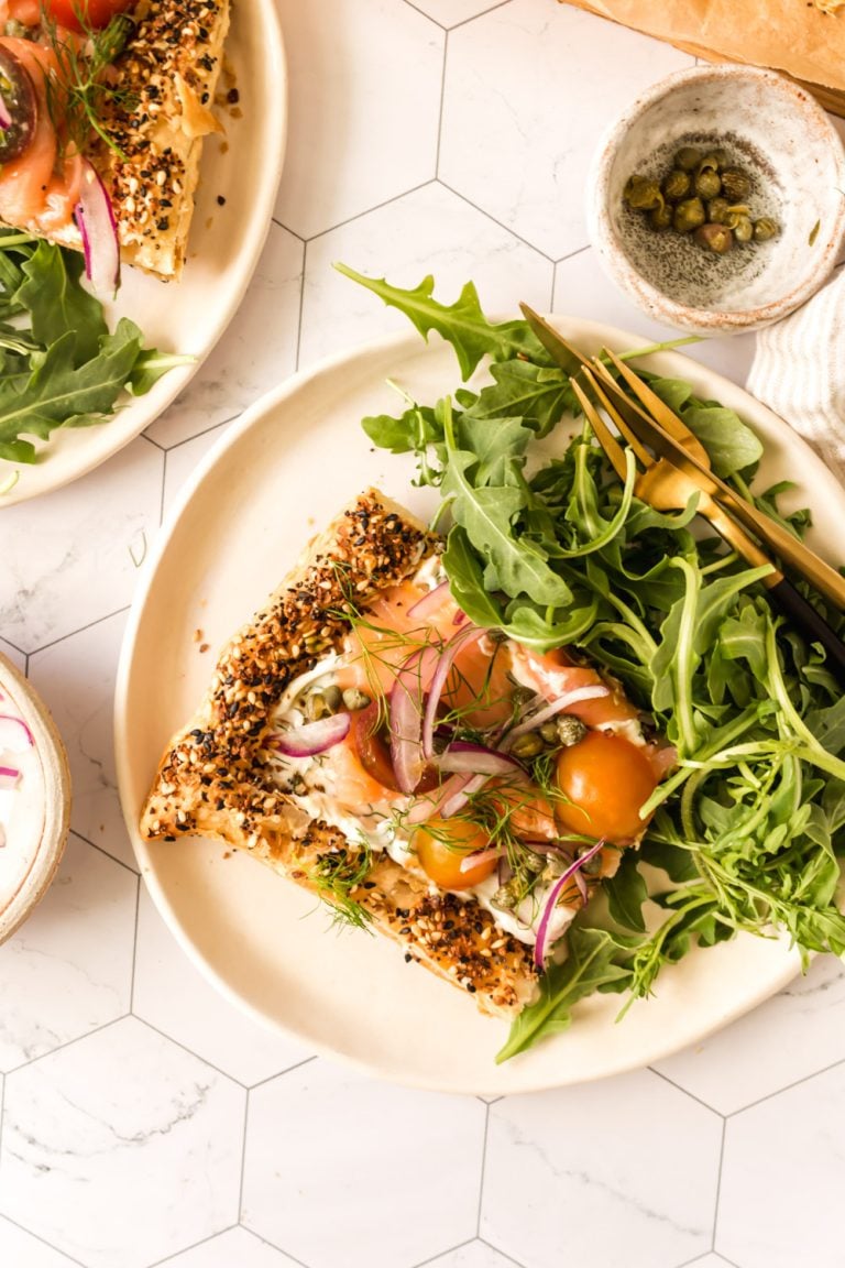 Smoked Salmon Tart - Lena's Kitchen
