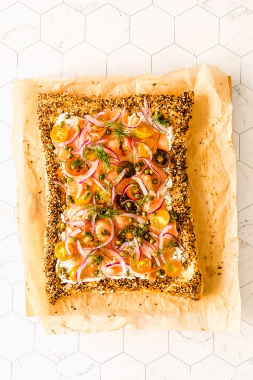 Smoked Salmon Tart - Lena's Kitchen