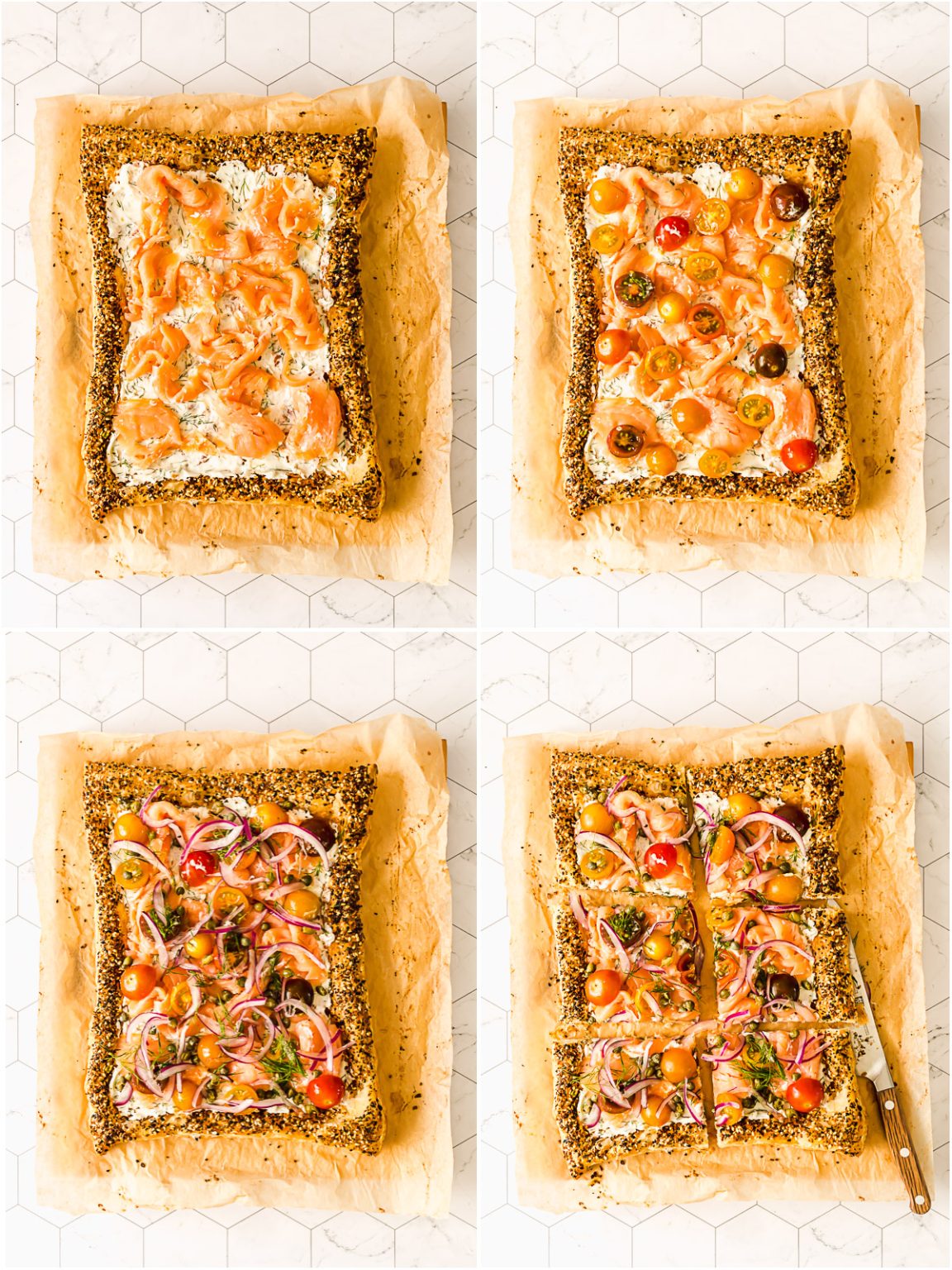 Smoked Salmon Tart - Lena's Kitchen
