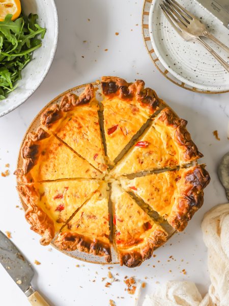 Puff Pastry Quiche Recipe - Lena's Kitchen