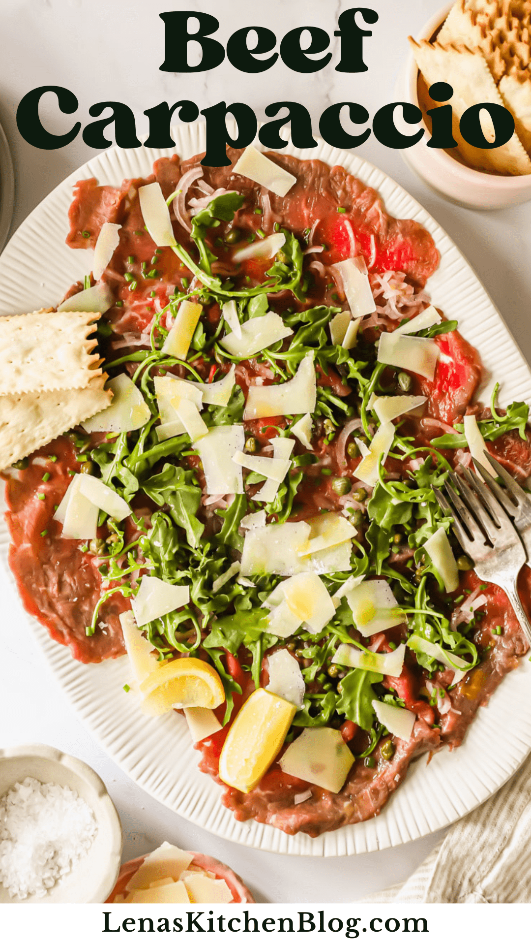 Beef Carpaccio Recipe - Lena's Kitchen