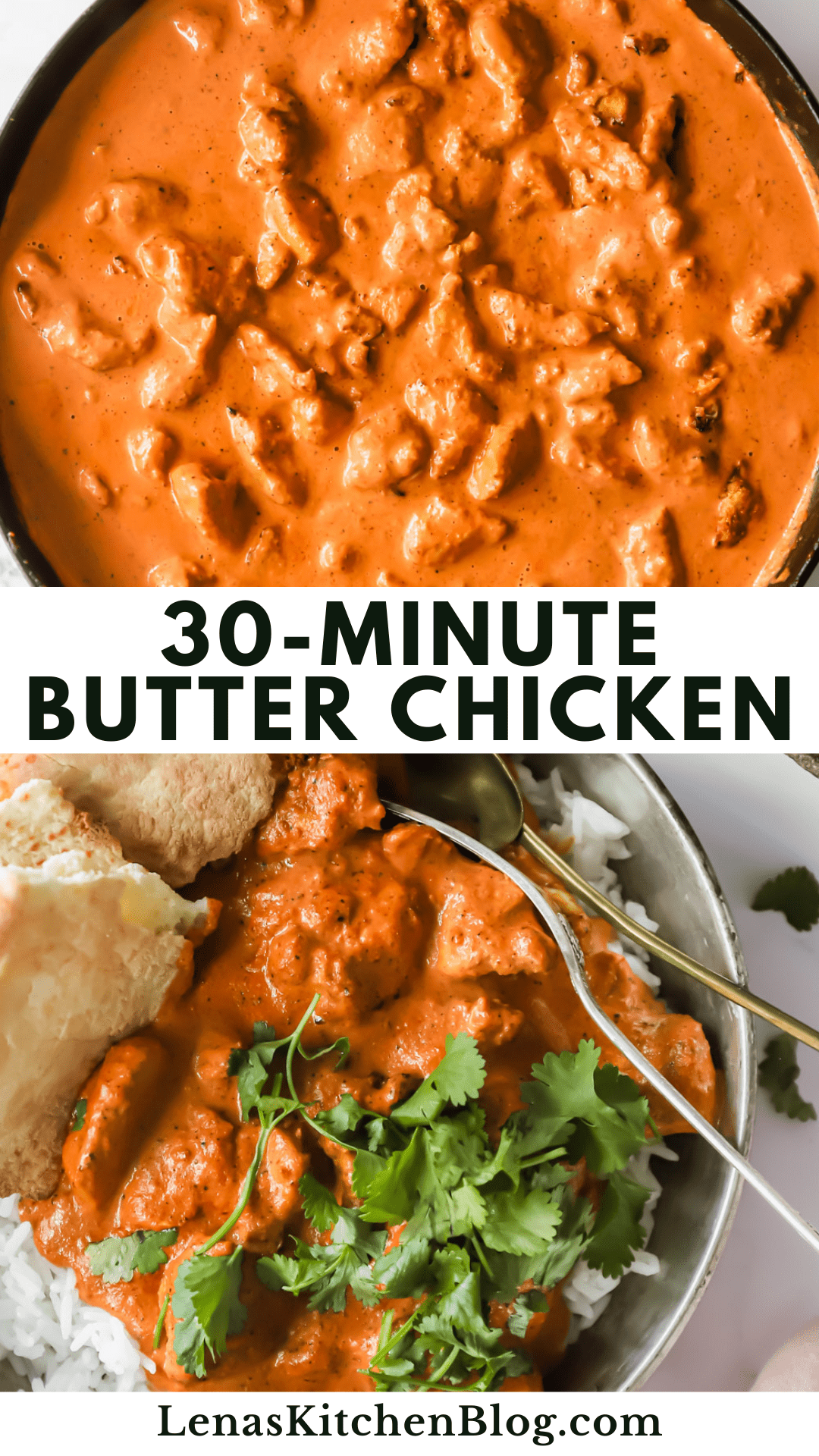 Butter Chicken (Murgh Makhani) - Lena's Kitchen