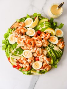 Classic Shrimp Louie Salad - Lena's Kitchen