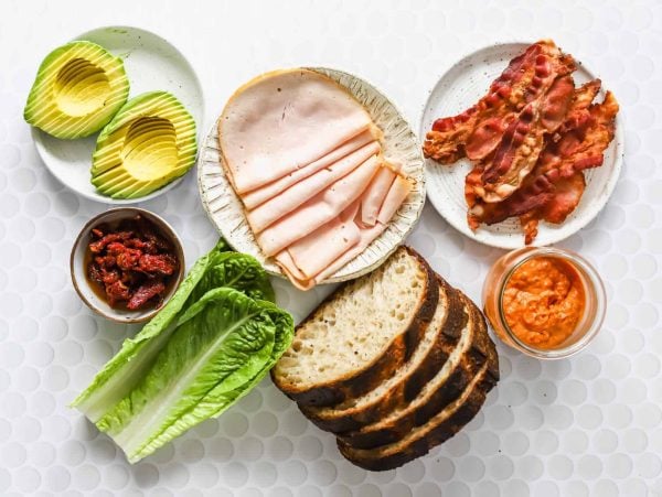 Easy Turkey Club Sandwich