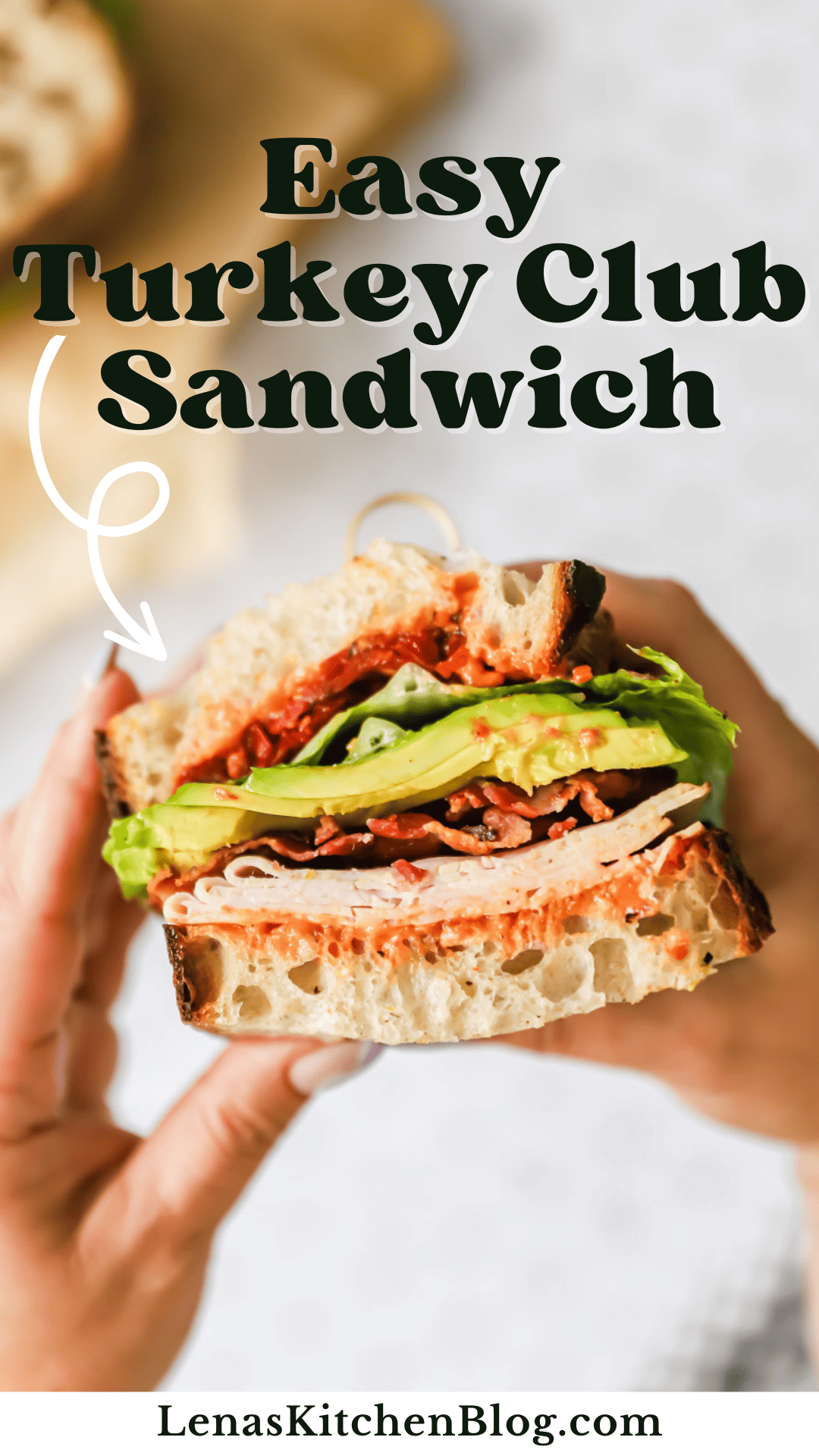 Easy Turkey Club Sandwich