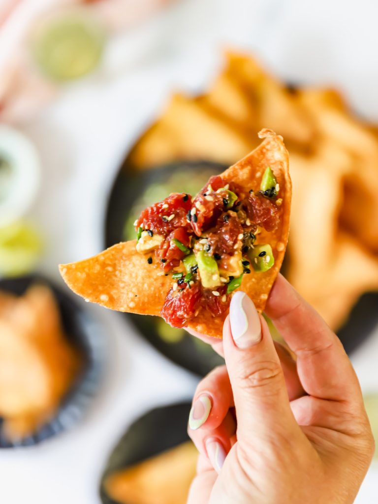 Quick & Easy Tuna Tartare - Lena's Kitchen