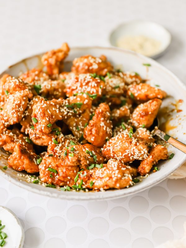 Honey Sesame Chicken - Lena's Kitchen