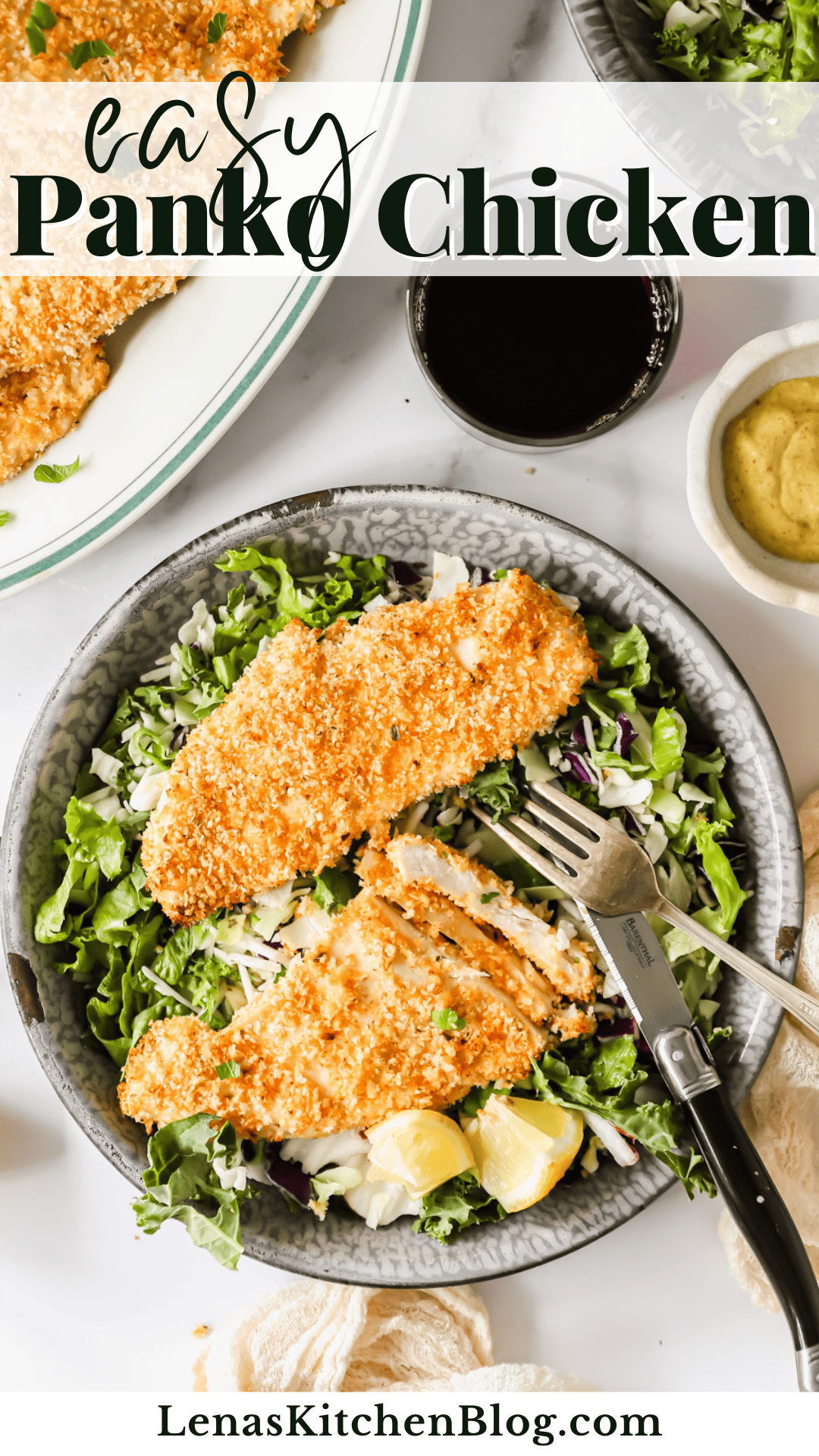 Crispy Panko Chicken - Lena's Kitchen