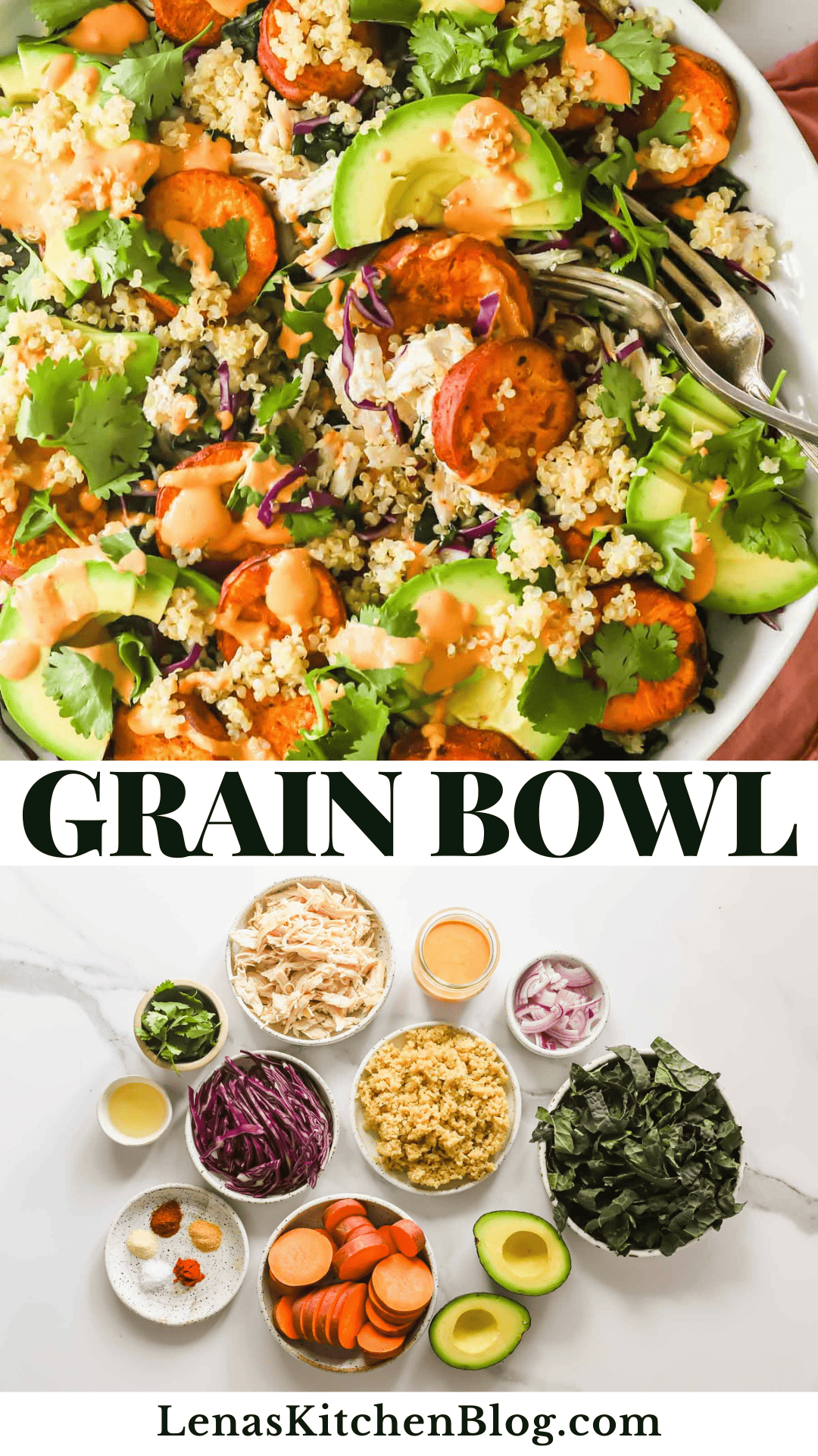 Nourishing Grain Bowl - Lena's Kitchen