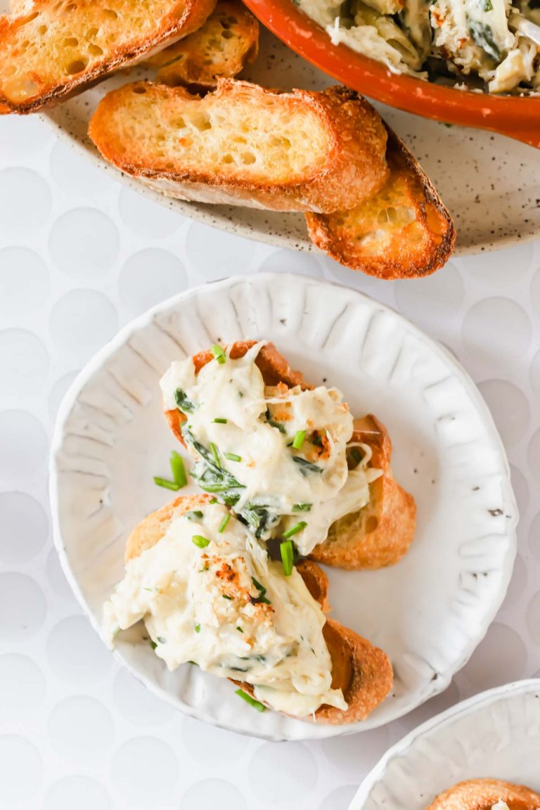 Best Ever Crab Spinach Artichoke Dip - Lena's Kitchen