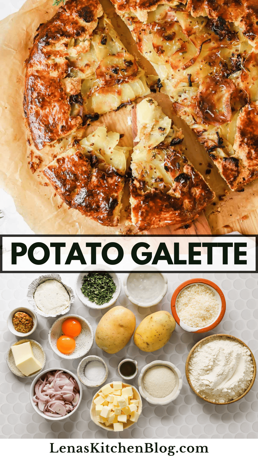 The Best Potato Galette - Lena's Kitchen