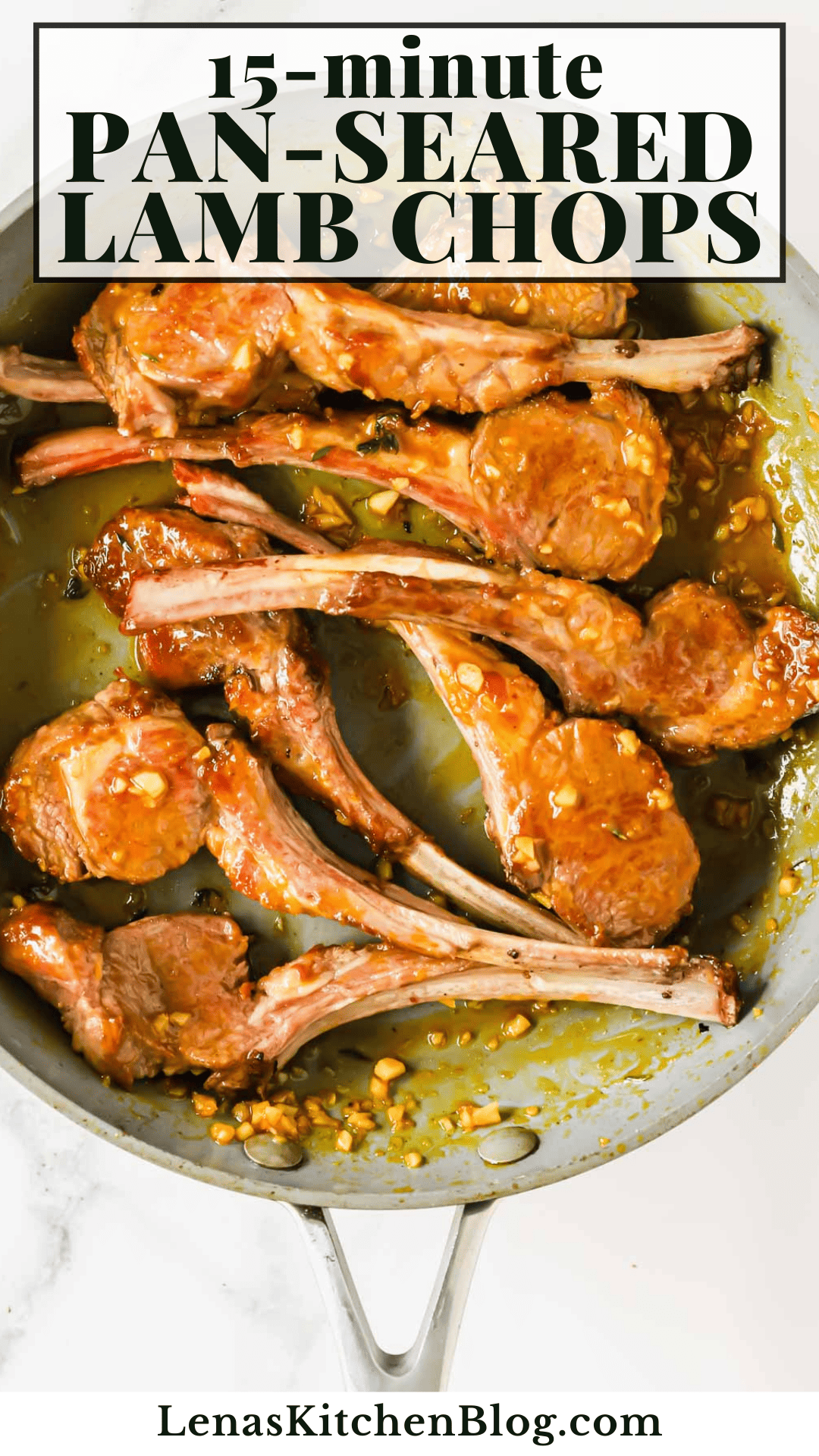 Easy Pan-Seared Lamb Chops (With Citrus-Thyme Glaze)