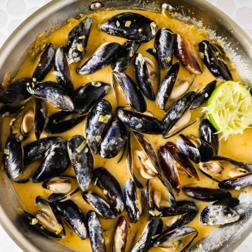 Easy Coconut Curry Mussels - Lena's Kitchen