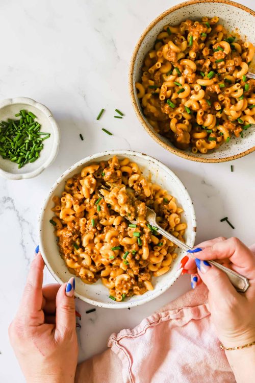 Easy One Pot Hamburger Helper - Lena's Kitchen