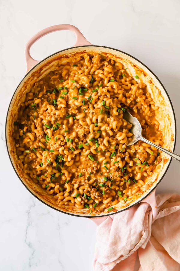 Easy One Pot Hamburger Helper - Lena's Kitchen