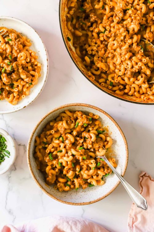 Easy One Pot Hamburger Helper - Lena's Kitchen