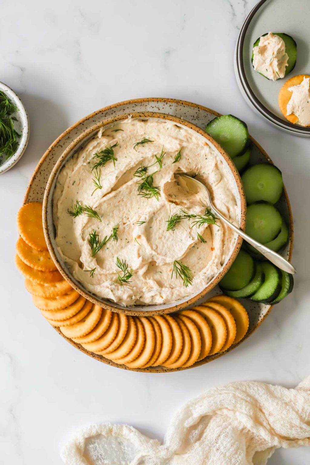 Salmon Mousse (Made with 4 Ingredients) - Lena's Kitchen