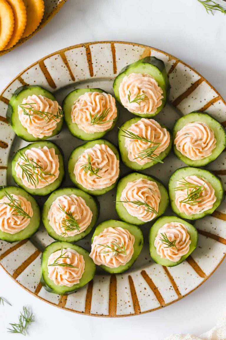 Salmon Mousse (Made with 4 Ingredients) - Lena's Kitchen