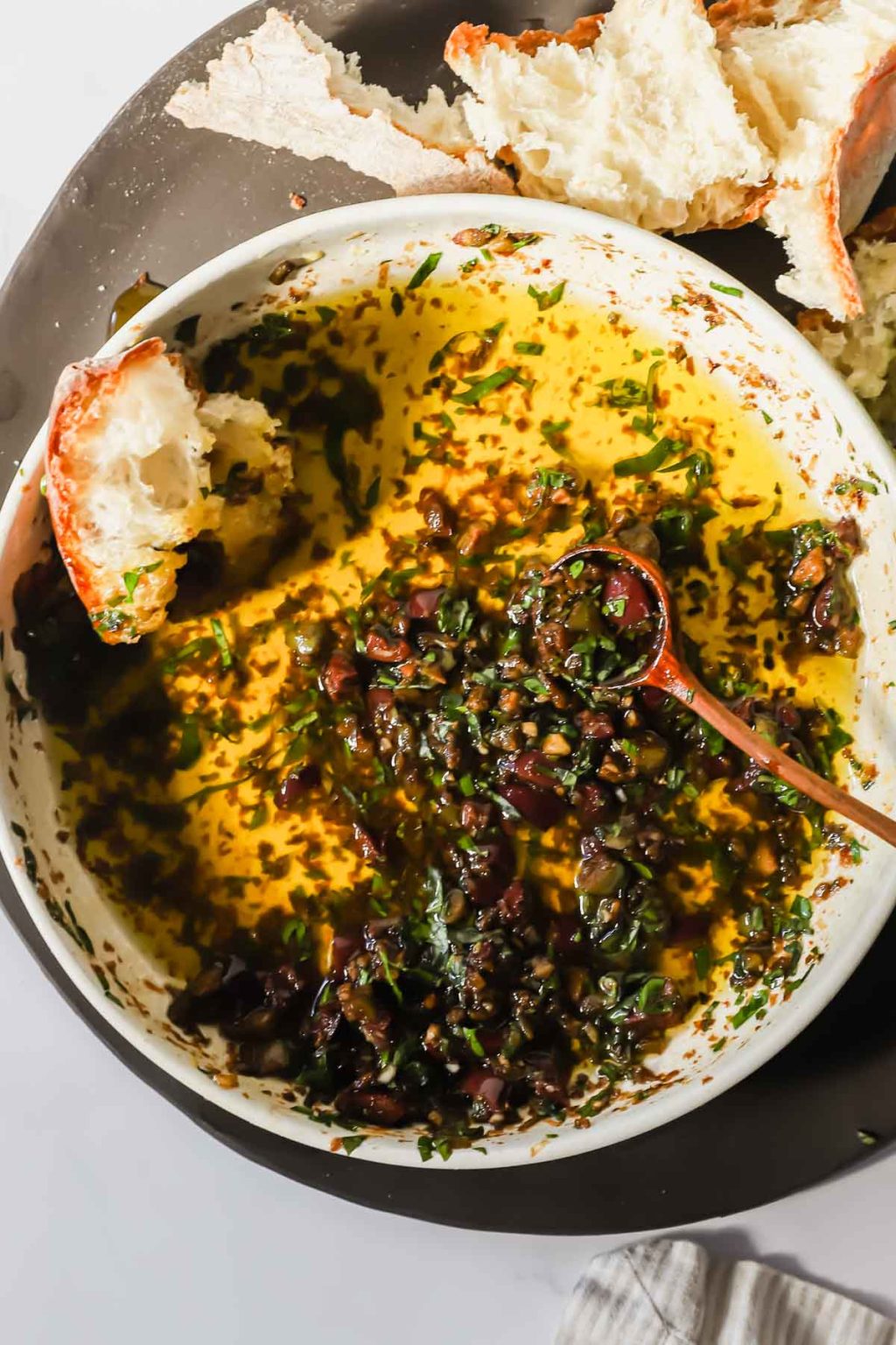 Bread Dipping Oil (Ready in 10 Minutes) - Lena's Kitchen