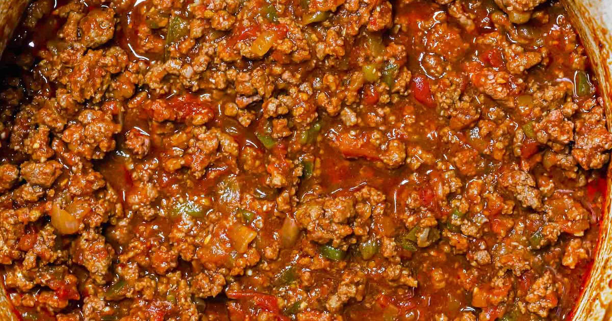 No Beans Chili (Made in One Pot) - Lena's Kitchen