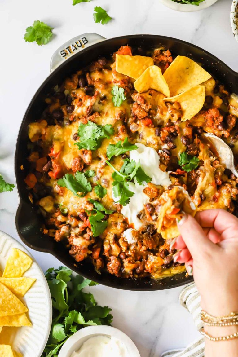 Easy Taco Skillet (Ready in 20 Minutes) - Lena's Kitchen