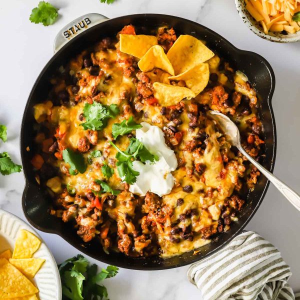 Easy Taco Skillet (Ready in 20 Minutes) - Lena's Kitchen