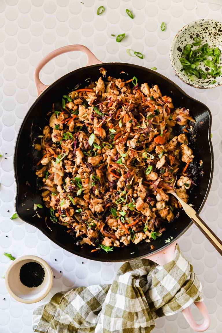 Egg Roll Bowl (Ready in 15 Minutes) - Lena's Kitchen