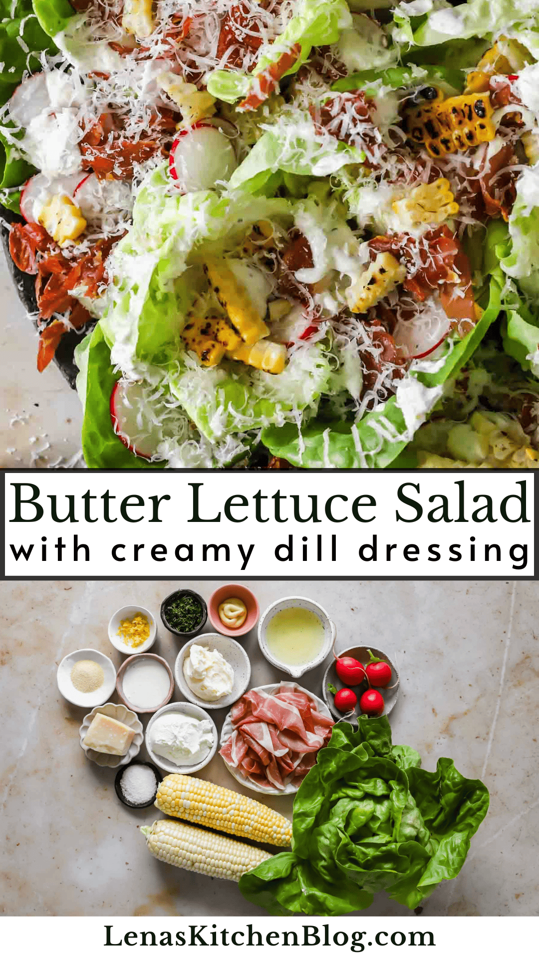 Butter Lettuce Salad - Lena's Kitchen