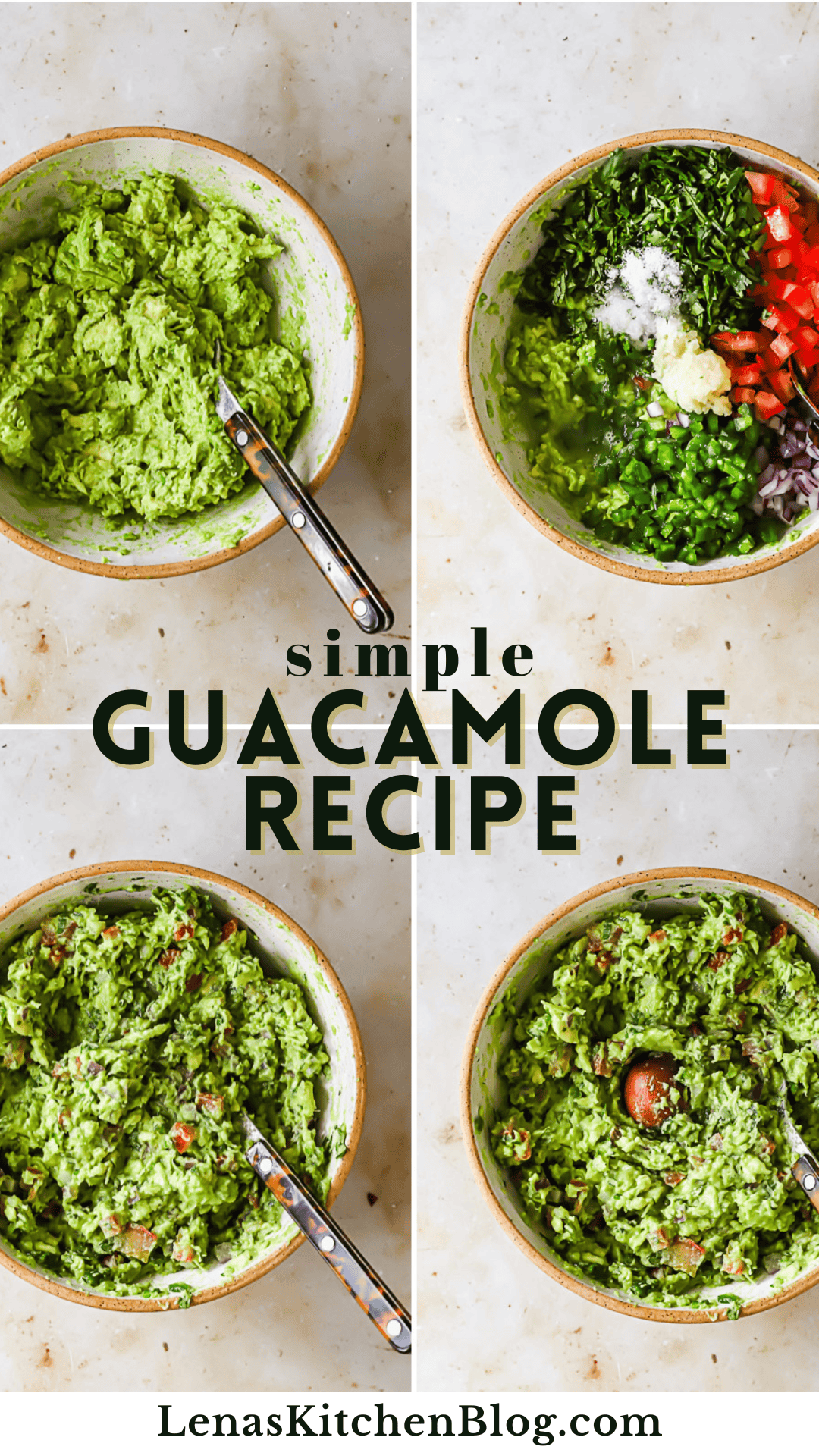Simple Guacamole Recipe - Lena's Kitchen
