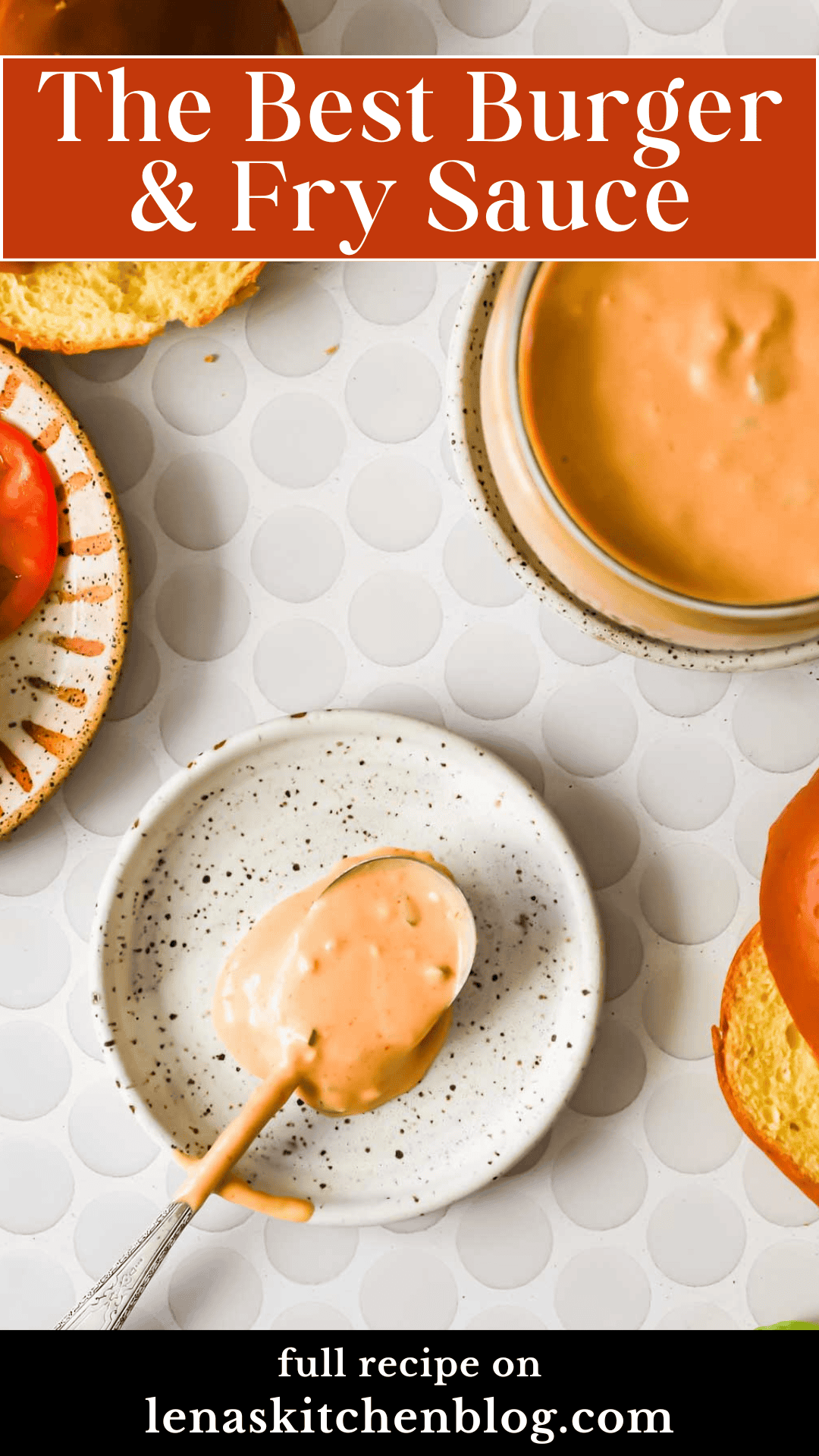 Burger Sauce Recipe - Lena's Kitchen