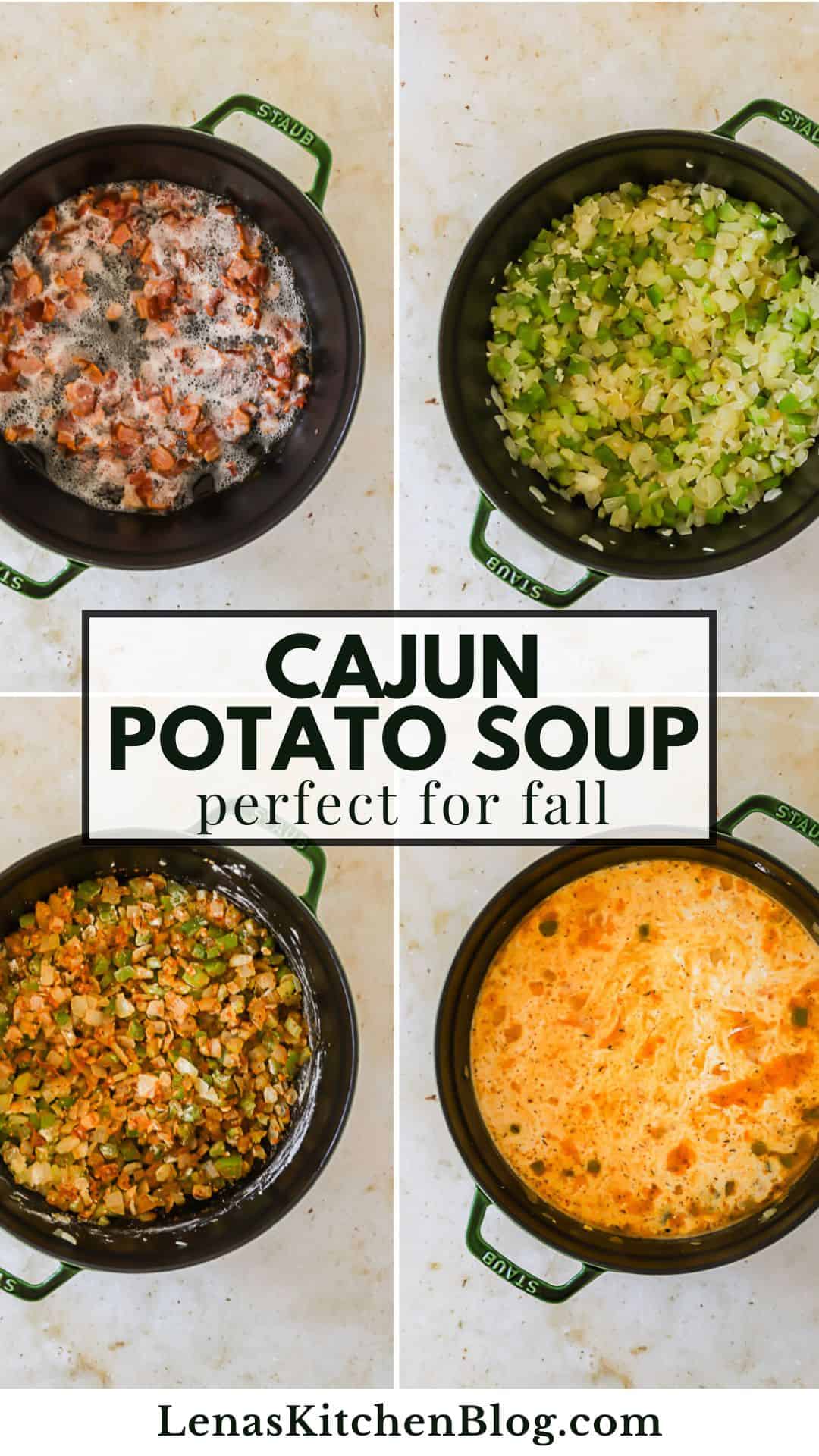 Cajun Potato Soup - Lena's Kitchen