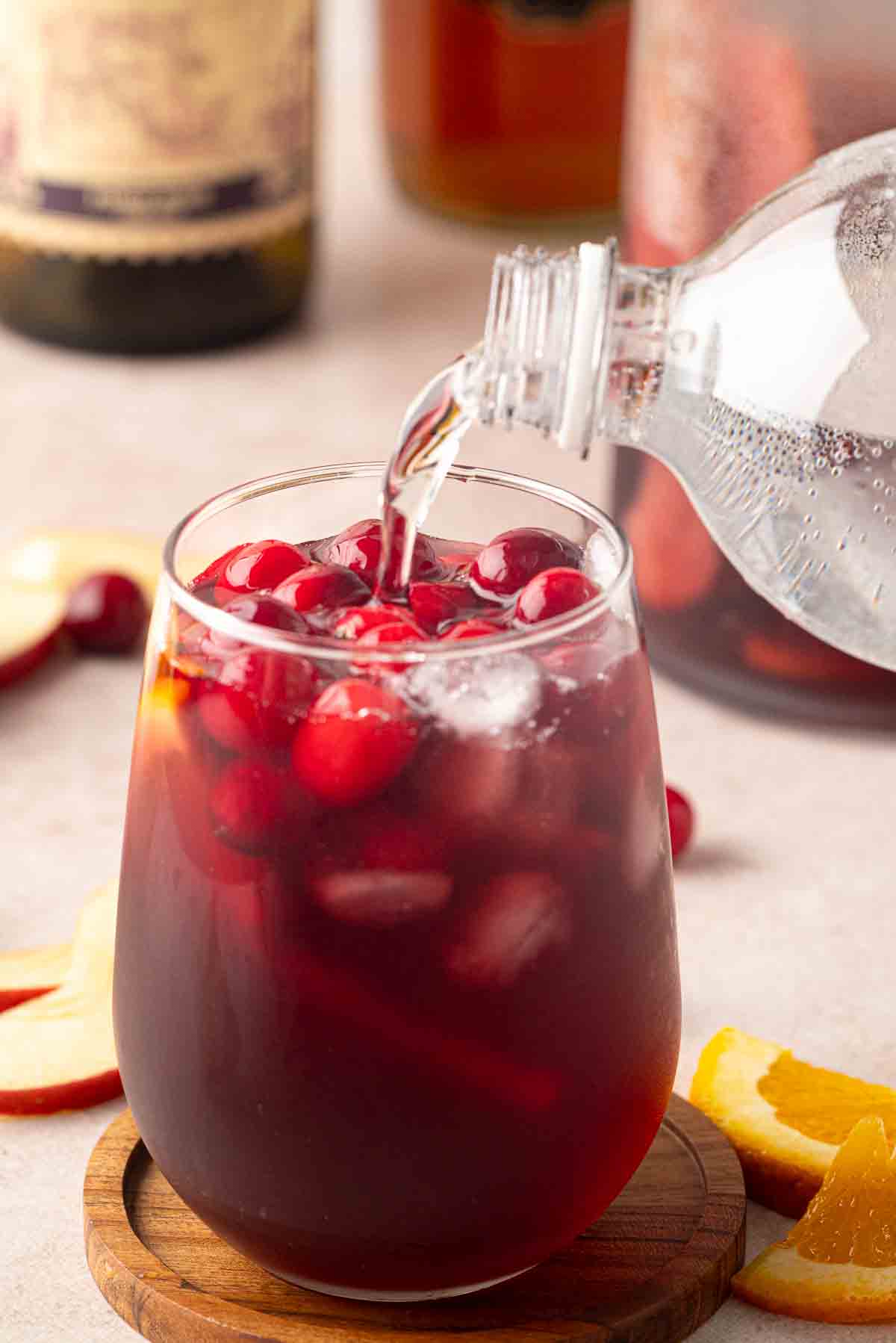 Fall Sangria Recipe - Lena's Kitchen